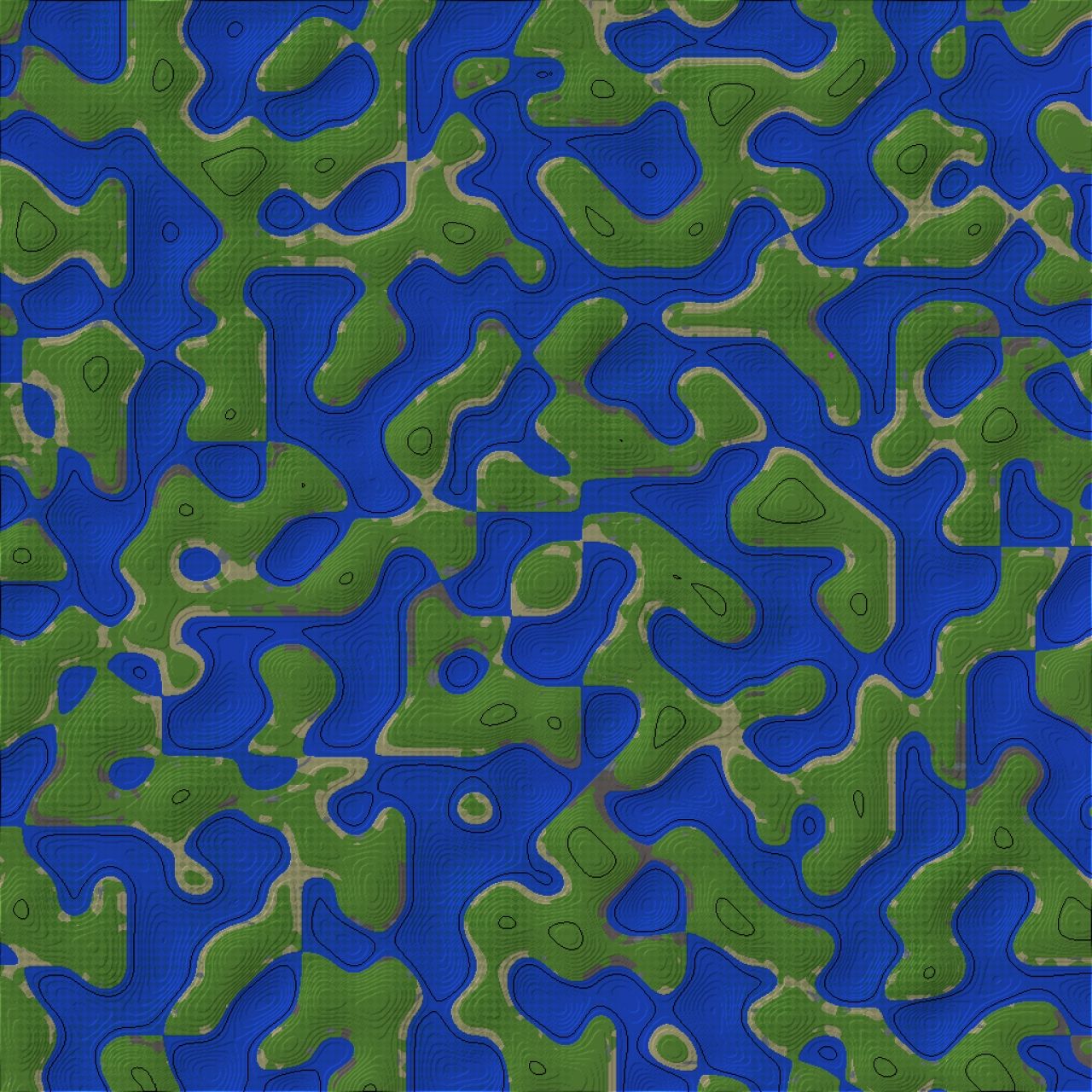 [Custom Terrain] Scattered Islands Minecraft Map