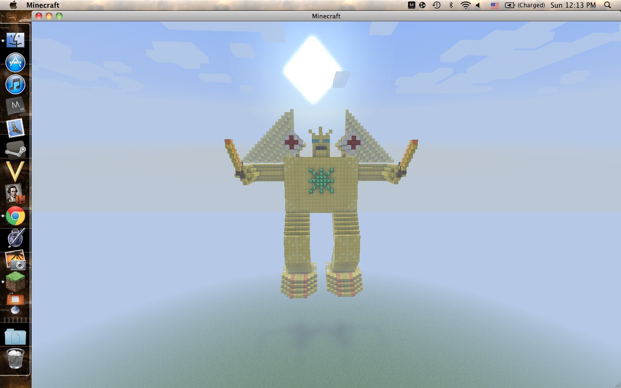 The Golden Colossus Minecraft Map