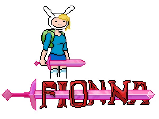 Fionna pixel art