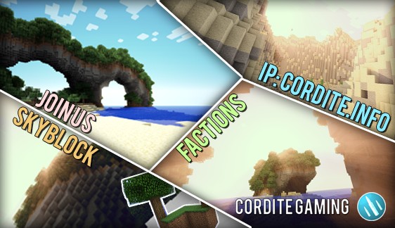 [1.3.2] Cordite-Gaming.Com | Australia | Creative | SkyBlock | McMMO | Factions/Raids | Quests ...