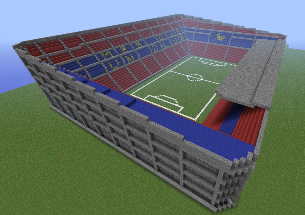 Barcelona in minecraft Minecraft Map