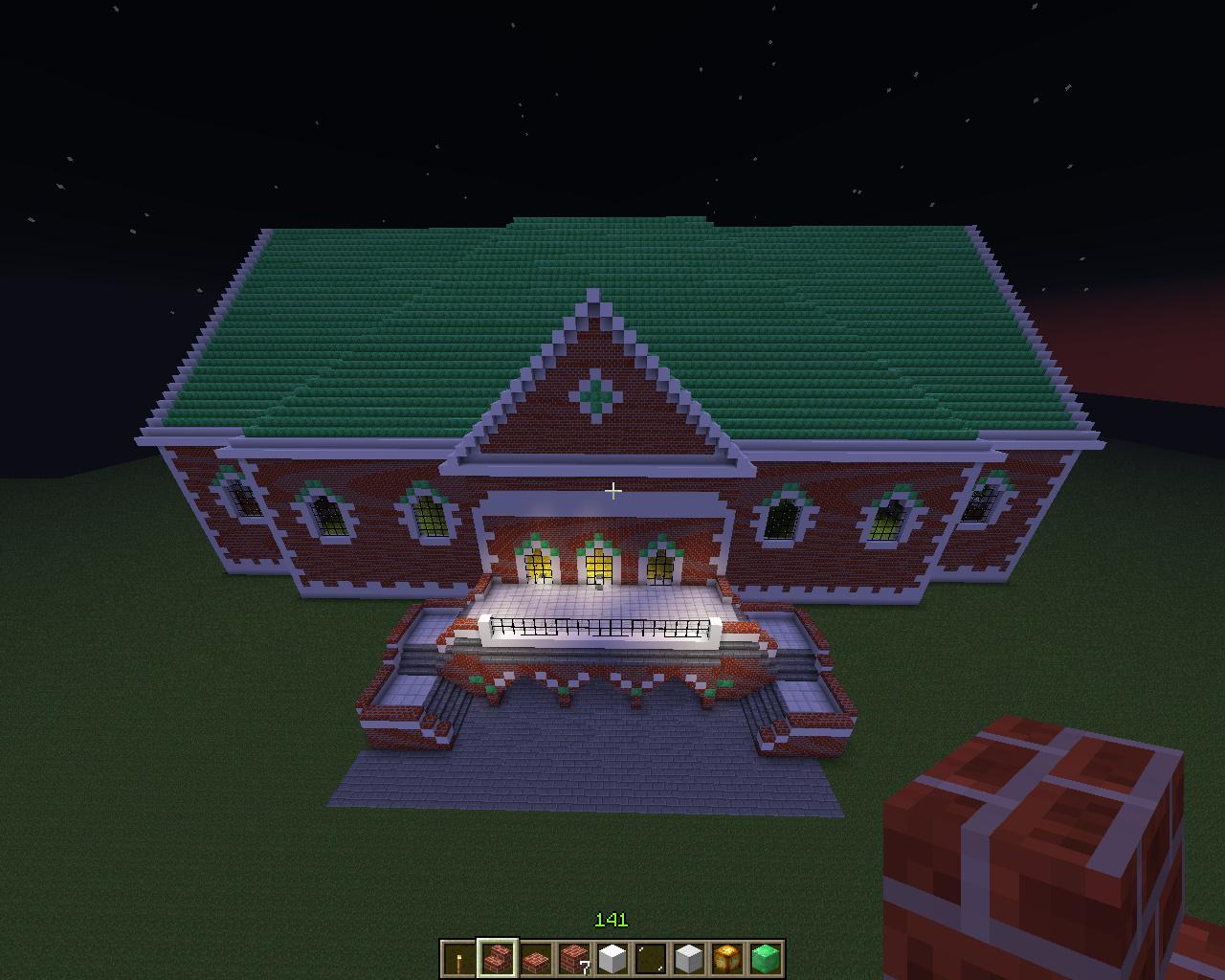 large house/hospital Minecraft Map