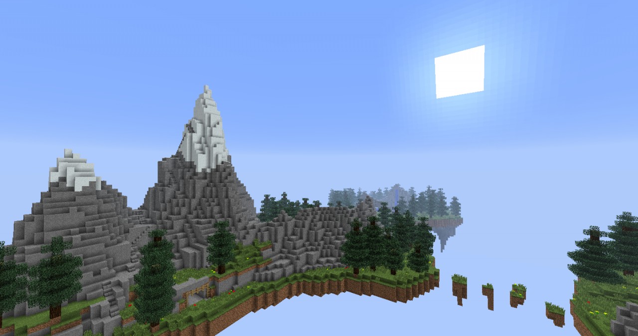 Mountain Skyland Minecraft Map