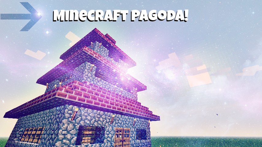 Minecraft Pagoda! W/ Download! Epic! Minecraft Map