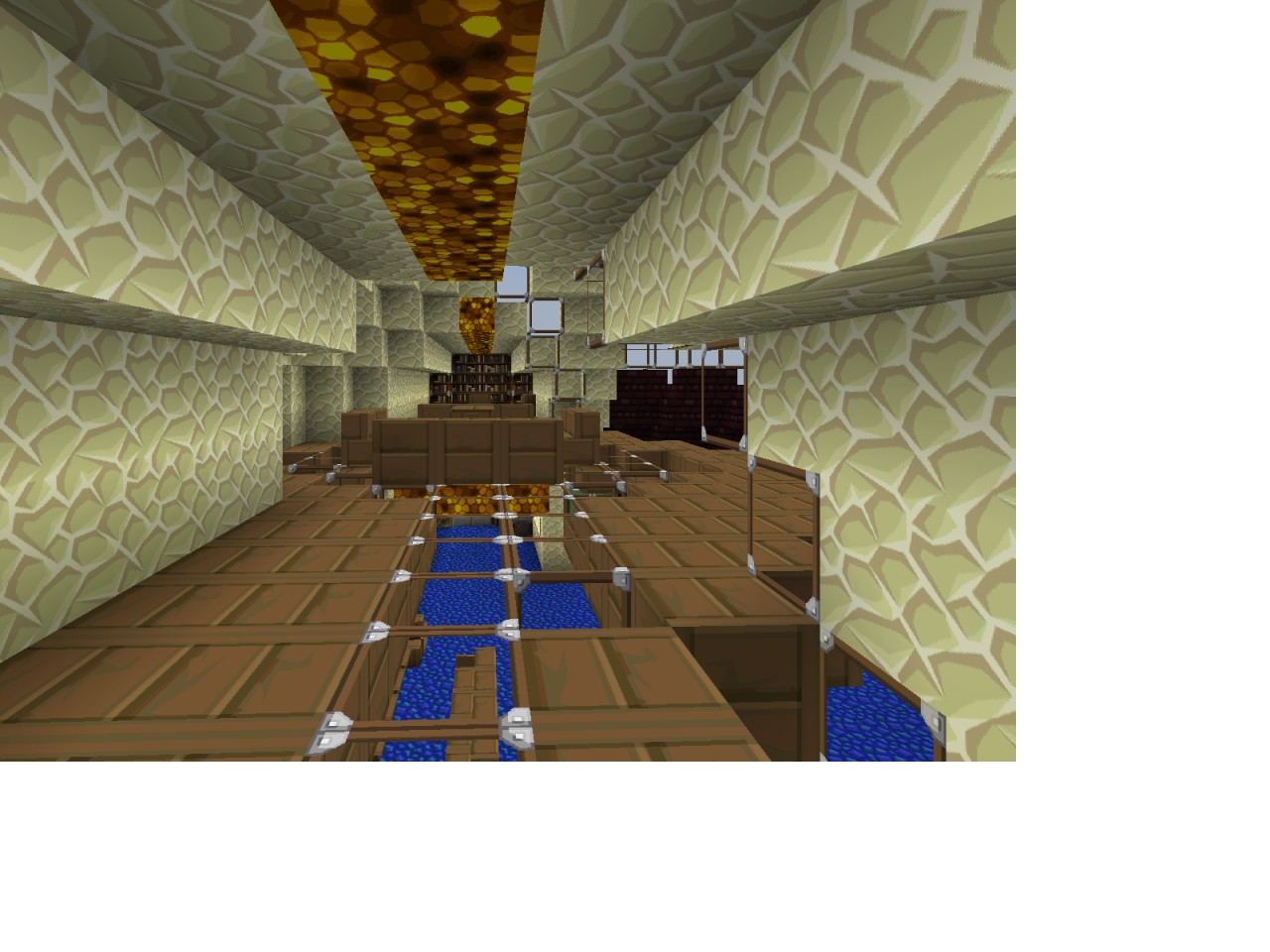 the netherend house! Minecraft Map