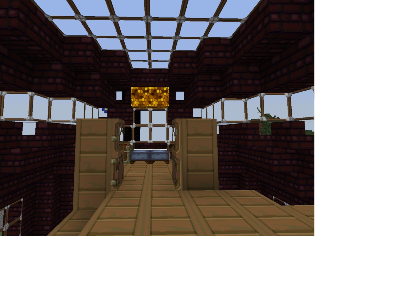 the netherend house! Minecraft Map