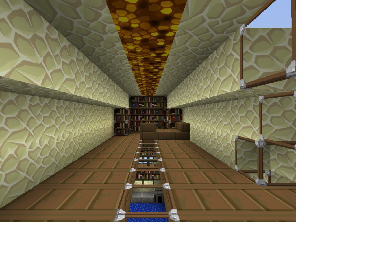 the netherend house! Minecraft Map