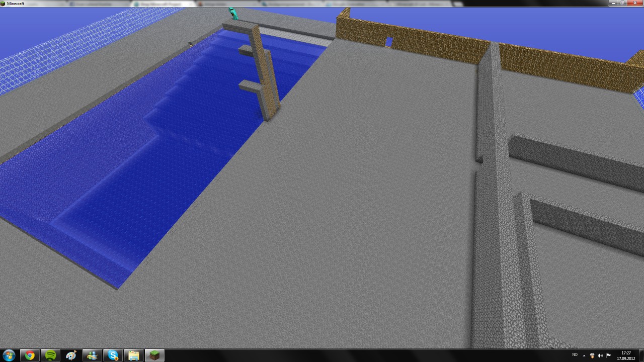Swimming pool Minecraft Map