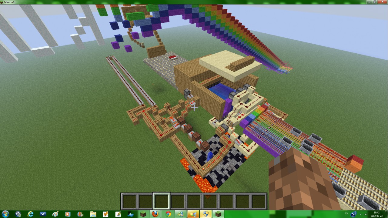 Rainbow Runner (mini game) Minecraft Map