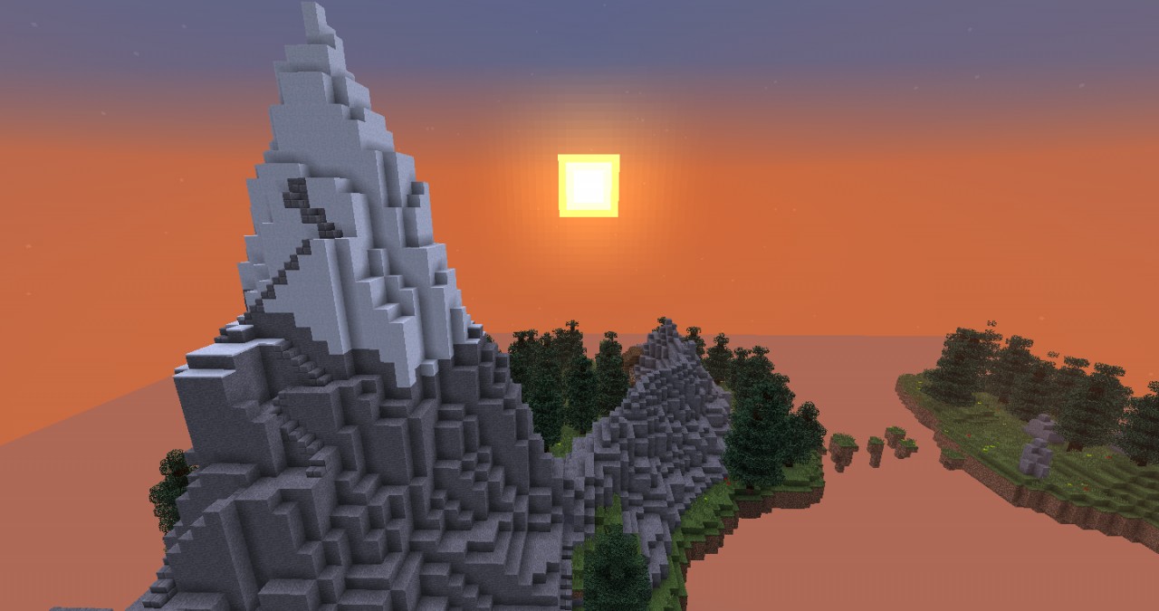 Mountain Skyland Minecraft Map