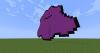 Ditto (Pokémon) Pixel Art Minecraft Map