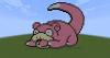 SlowPoke ! (Pokémon) Pixel Art Minecraft Map