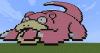 SlowPoke ! (Pokémon) Pixel Art Minecraft Map