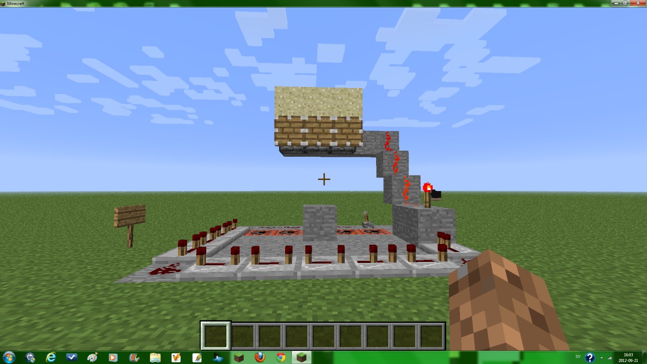 Mini vulcano [how to make] Minecraft Map