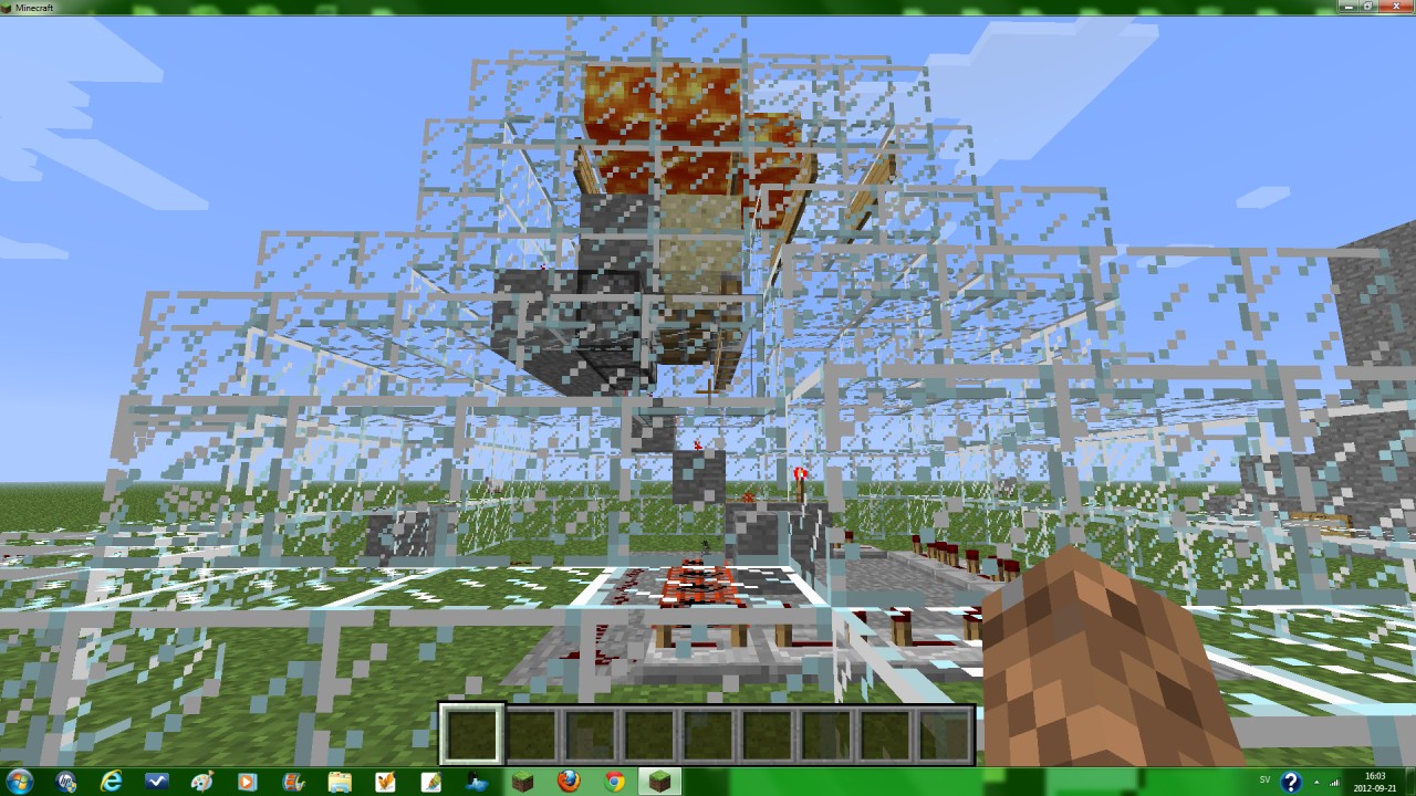 Mini vulcano [how to make] Minecraft Map