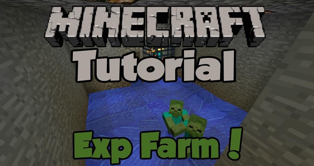Minecraft Tutorial - Skeleton & Zombie Exp Farm Minecraft Project