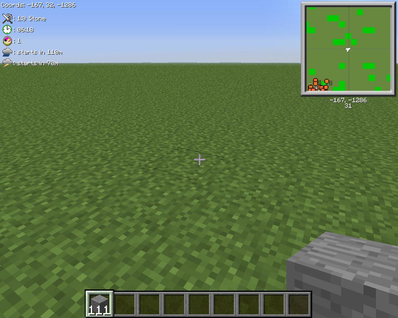 Fast Build Minecraft Mod