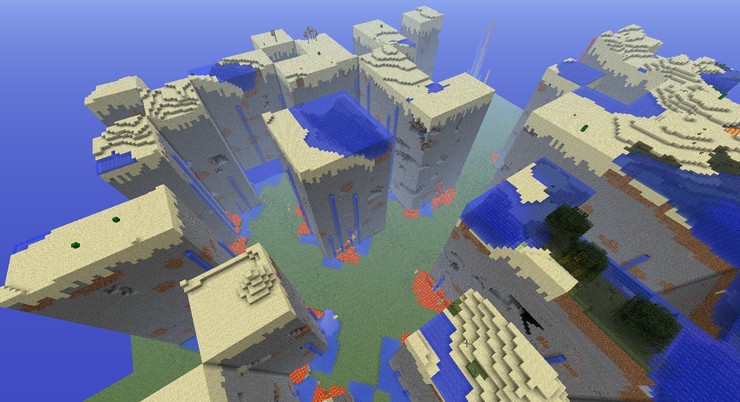 Crash Chunks save file Minecraft Map
