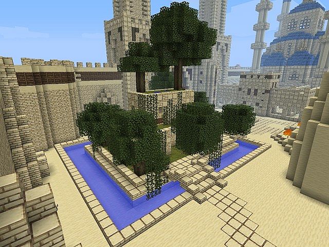 Arabic City Made Only By Me Minecraft Map