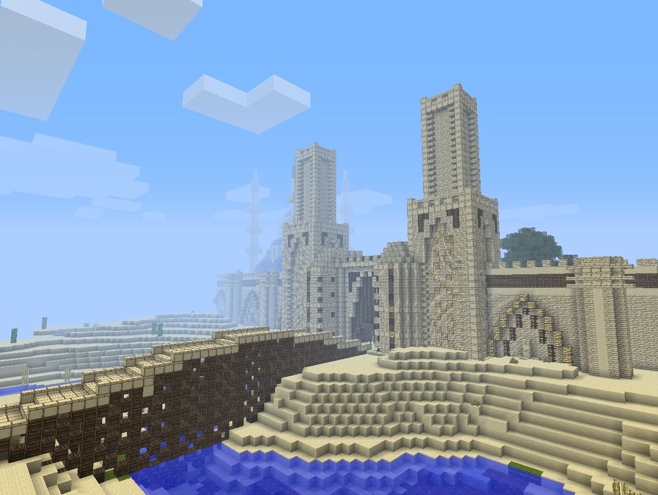 Arabic City Made Only By Me Minecraft Map