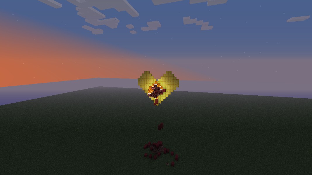 Burning Heart Minecraft Map
