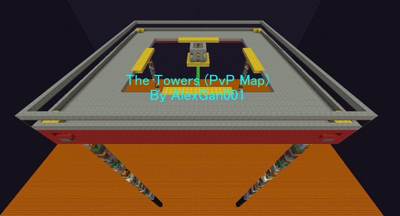 The Towers (PvP Map) By AlexGan001 Minecraft Map