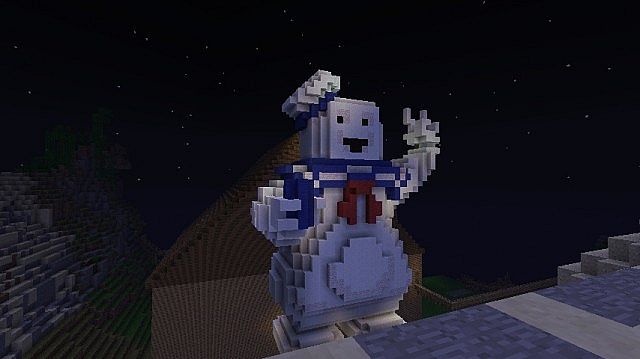 Giant Marshmallow Man - Stay Puft from Classic Ghostbusters Movie ...