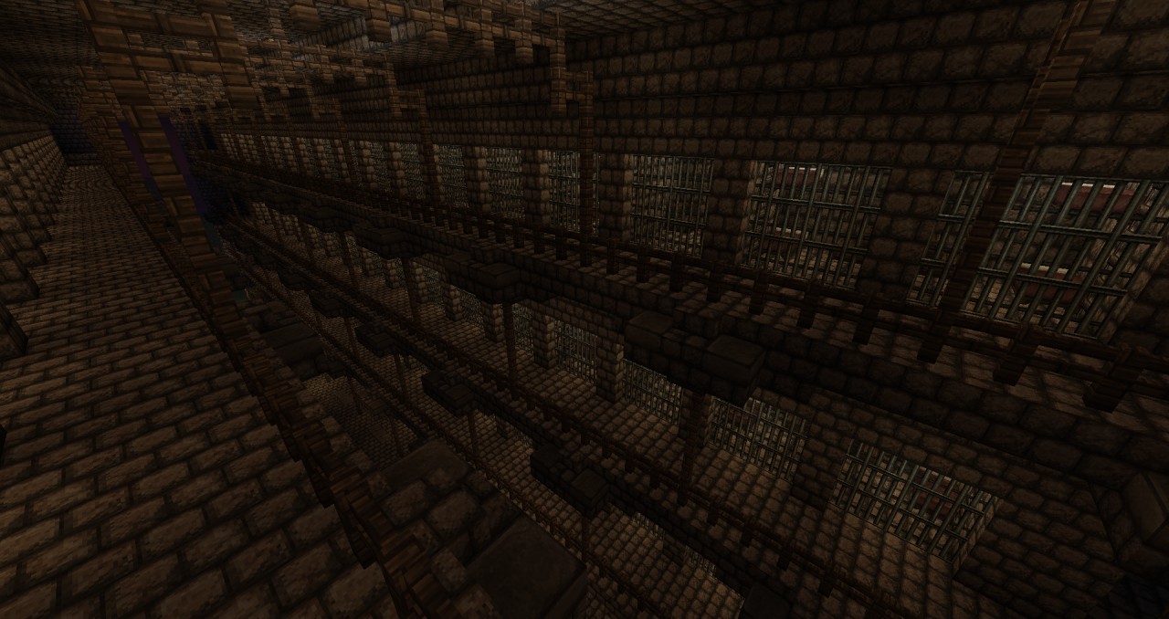 Large Prison Minecraft Map