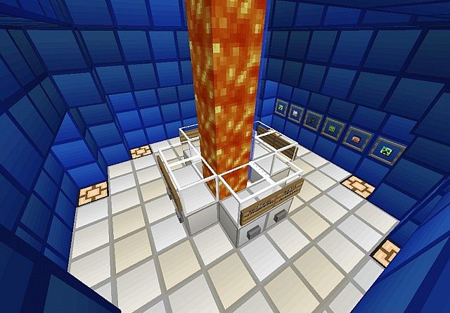 Minecraft: Working TARDIS (+ 1100 Downloads!) Minecraft Map