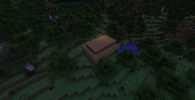 Mining Hut Minecraft Map