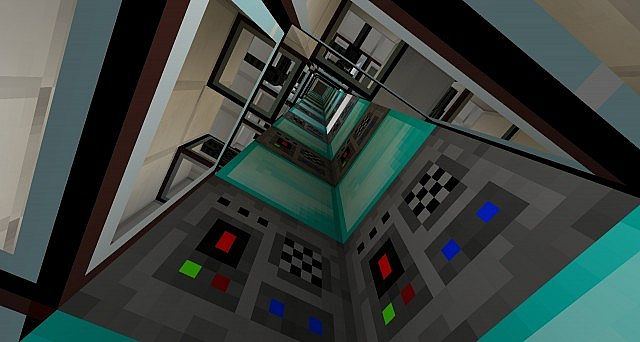 Docking Tower 2.0 + Enterprise-A 1.1 Minecraft Map