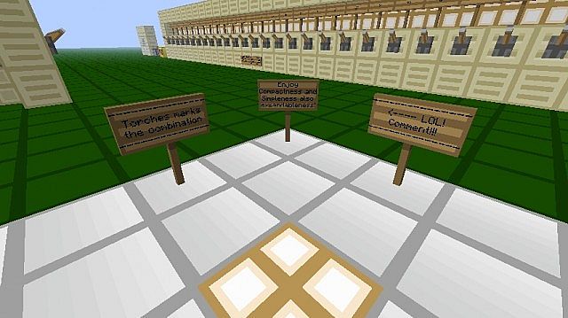 [Redstone] Compact Lever Combination Lock, Hugely Simple!!! Minecraft Map