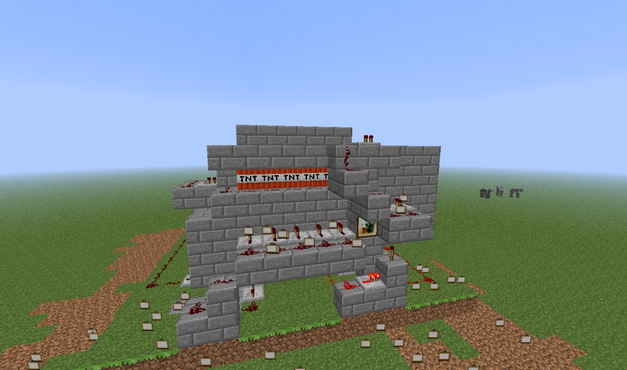 Scatter cannon Minecraft Map