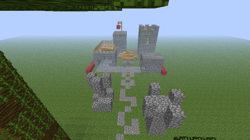 Jungle VS Castle Mini CTF Map Minecraft Map