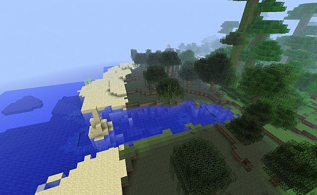 Whirlpool island (first island) Minecraft Map