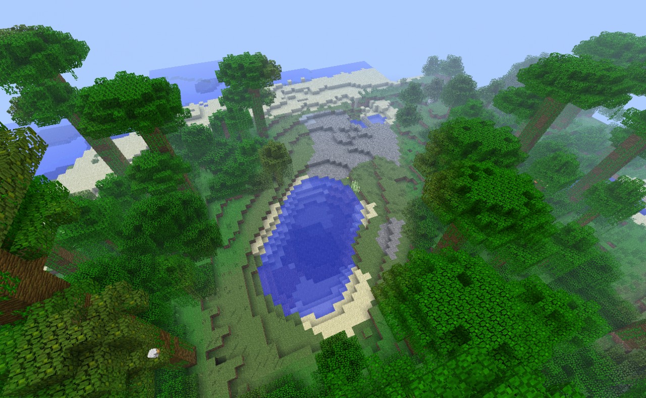 Whirlpool island (first island) Minecraft Map