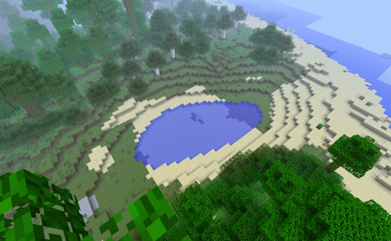 Whirlpool island (first island) Minecraft Map
