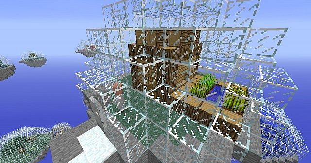 biomesphere survival 1.2 NOW WITH END. Minecraft Map