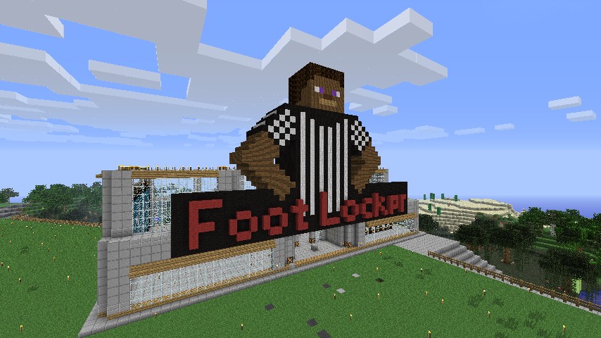 Foot Locker Store Minecraft Map