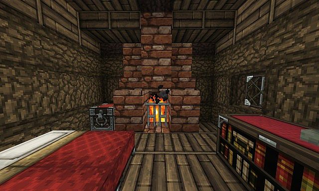 Colonial Style Log Cabin Minecraft Map