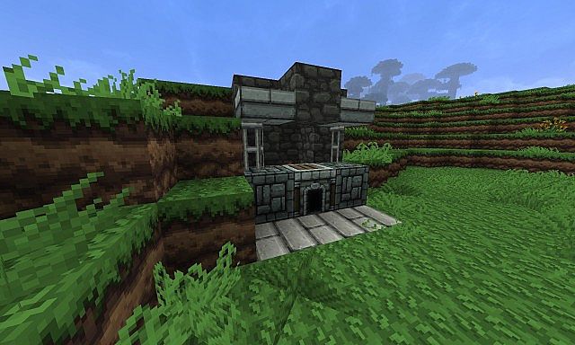 Colonial Style Log Cabin Minecraft Map