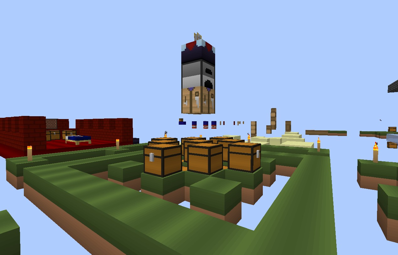 Mini Survival Games - The Sky games Minecraft Map