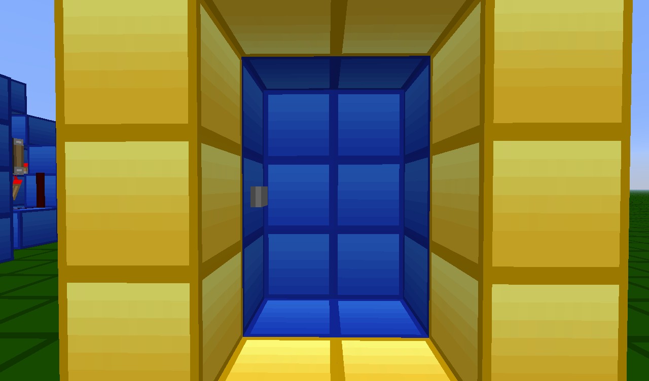 Nether Portal gate Door Minecraft Map