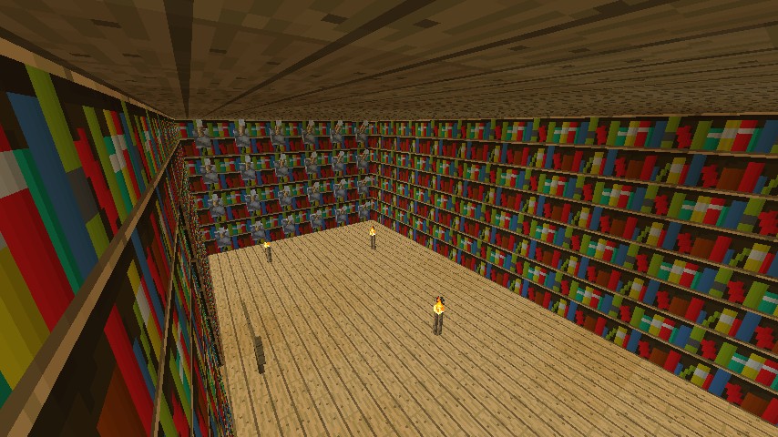 [LOST]Library Escape Minecraft Map