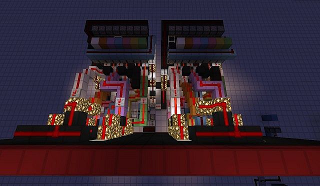 7 segment display (Extendable) Minecraft Map