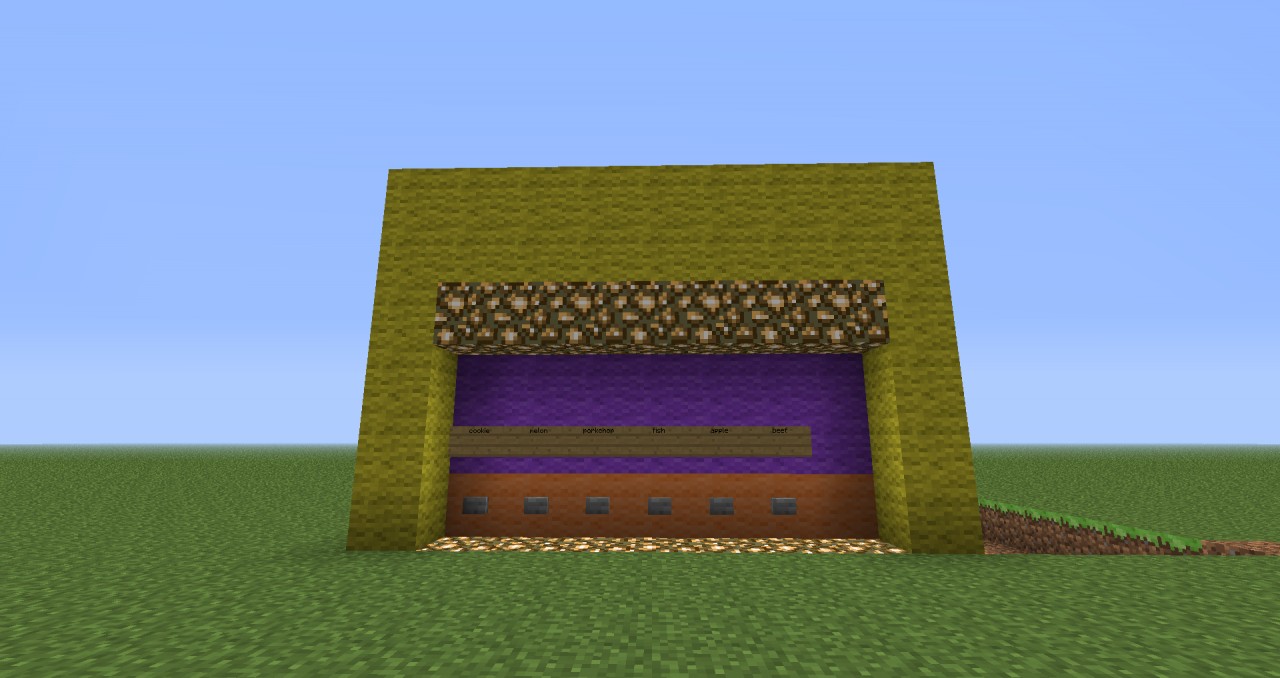 Food bender Minecraft Map