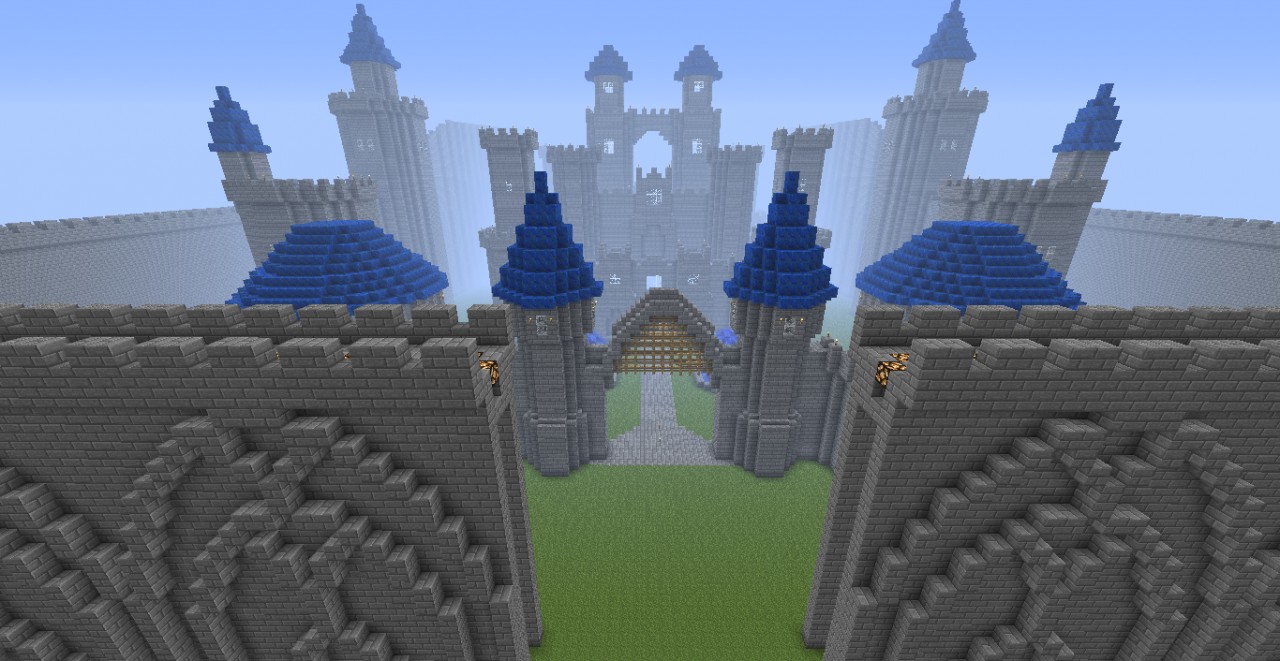 medieval castle Minecraft Map