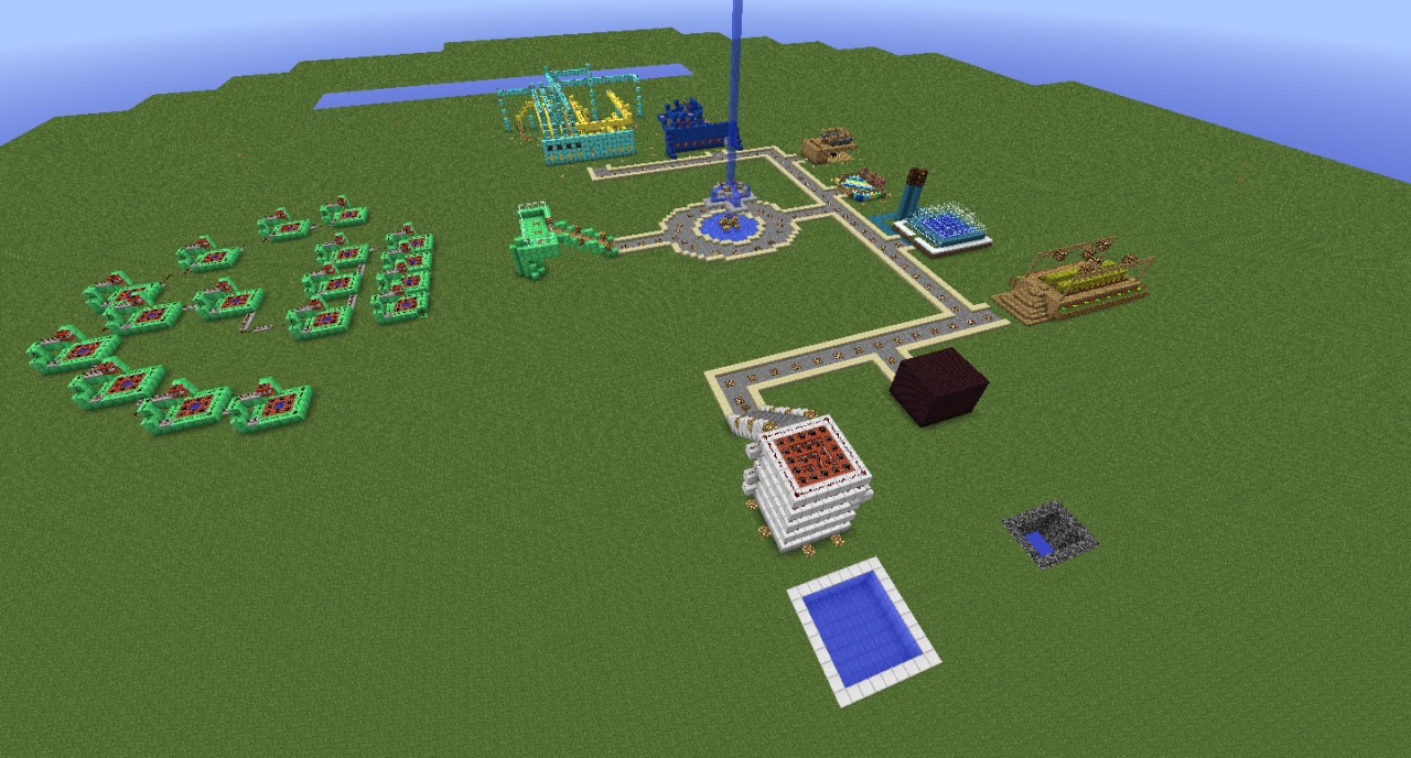 THE LAND OF REDSTONE! Minecraft Map