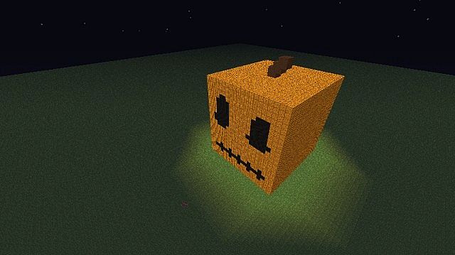 Minecraft BIGGEST Pumpkin Minecraft Map
