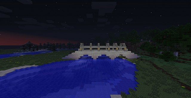 Stone bridge Minecraft Map